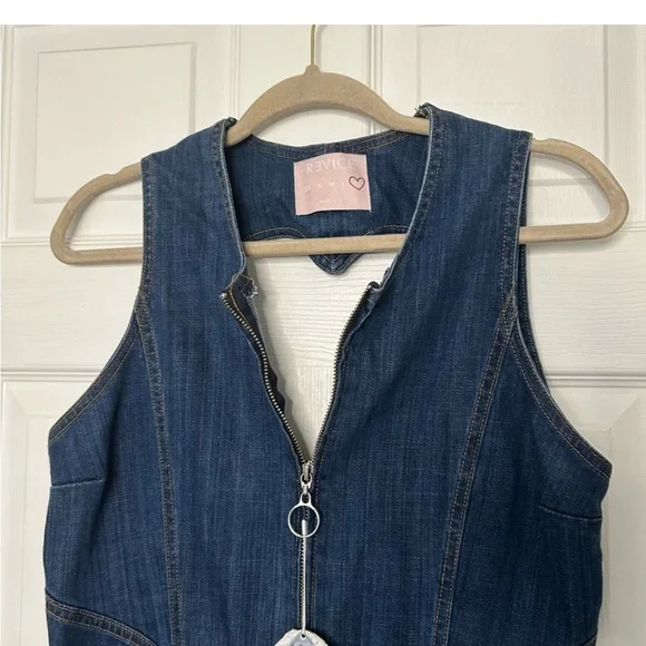 REVICE | Pants & Jumpsuits | Revice Hollywood Heartthrob Denim Jumpsuit ...